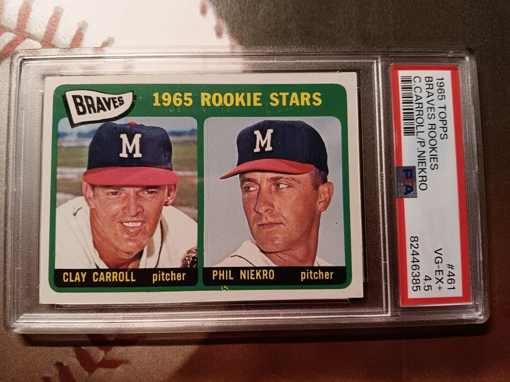Auction Prices Realized Baseball Cards 1965 Topps Braves Rookies
