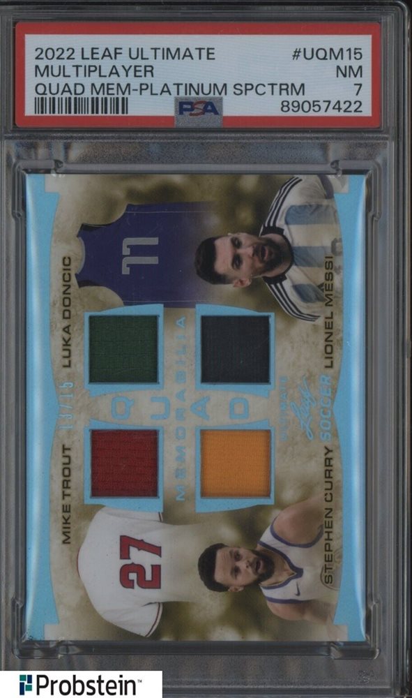 Auction Prices Realized Soccer Cards 2022 Leaf Ultimate Ultimate Quad ...