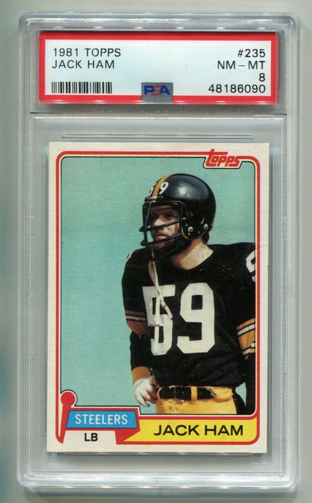 Auction Prices Realized Football Cards 1981 Topps Jack Ham