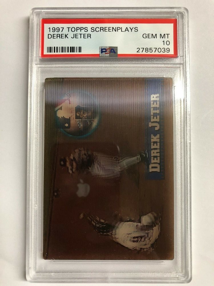 Auction Prices Realized Baseball Cards 1997 TOPPS SCREENPLAYS Derek Jeter