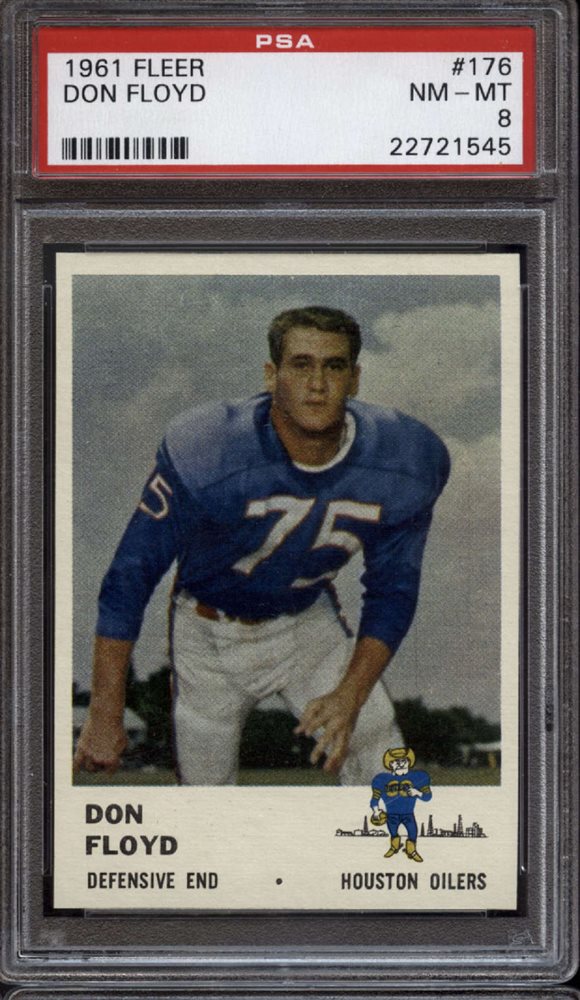 Auction Prices Realized Football Cards 1961 FLEER Don Floyd