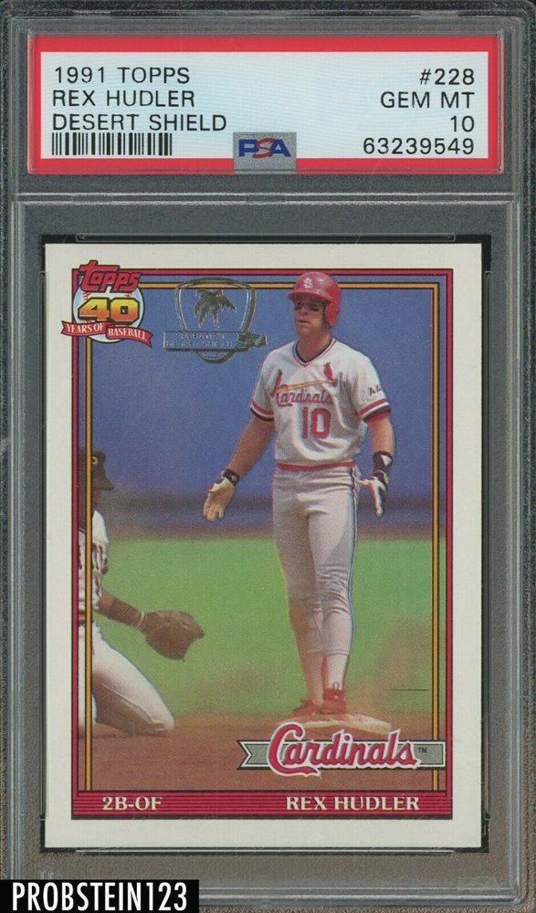 eBay Auction Item 384558636683 Baseball Cards 1991 Topps Desert Shield