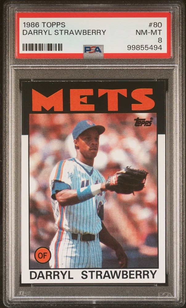 Auction Prices Realized Baseball Cards 1986 TOPPS Darryl Strawberry