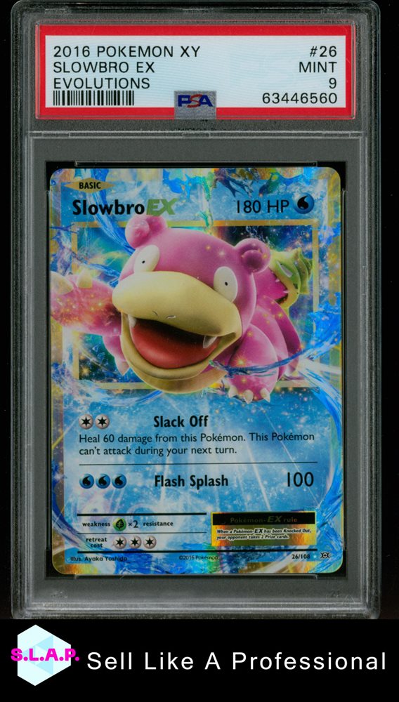 Auction Prices Realized Tcg Cards 2016 POKEMON XY EVOLUTIONS Slowbro Ex