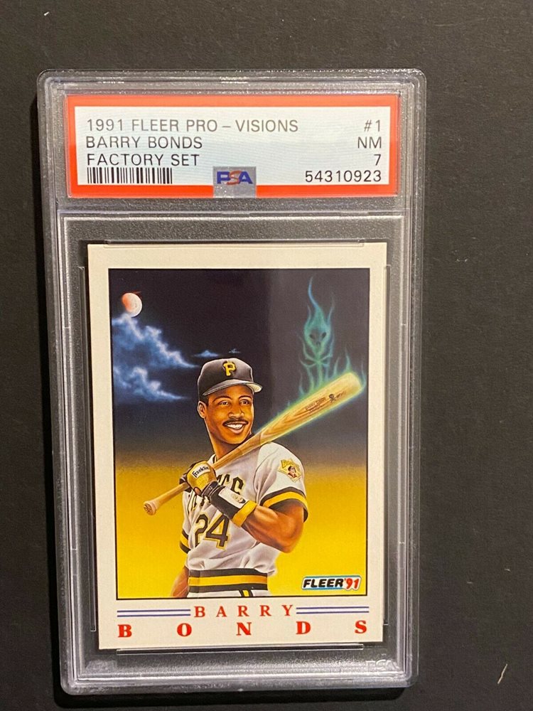 Auction Prices Realized Baseball Cards 1991 FLEER PRO-VISION Barry Bonds