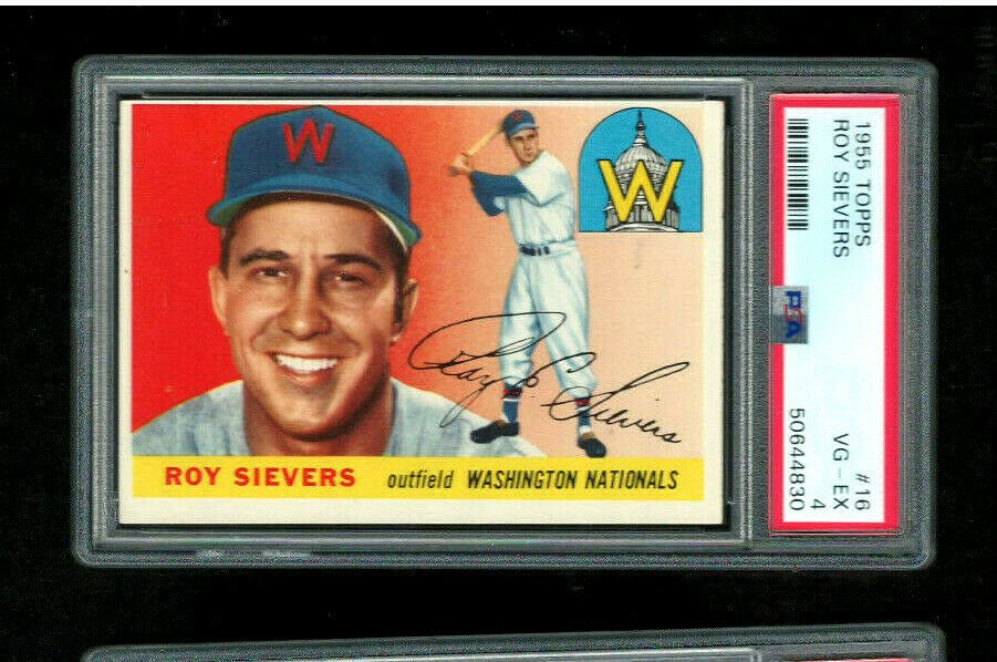 Auction Prices Realized Baseball Cards 1955 Topps Roy Sievers