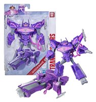 Transformers Authentics Shockwave 7" Figure Mint on Car