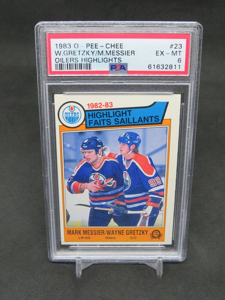 Auction Prices Realized Hockey Cards 1983 O-Pee-Chee Mark Messier / Wayne Gretzky