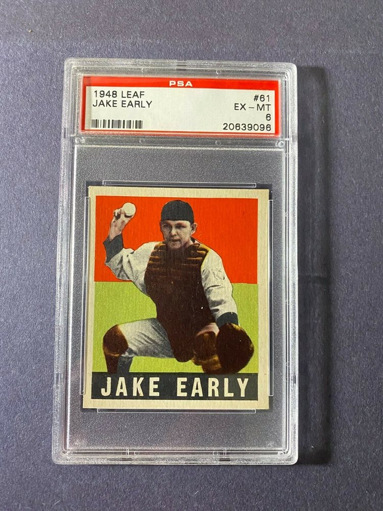 Auction Prices Realized Baseball Cards 1948 Leaf Jake Early