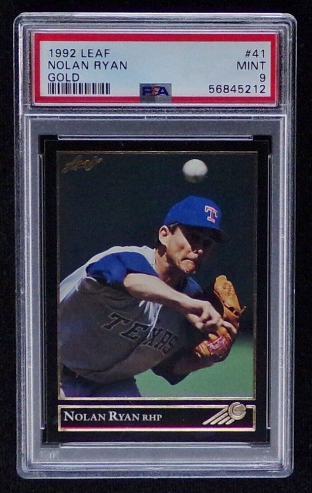 Auction Prices Realized Baseball Cards 1992 LEAF Nolan Ryan