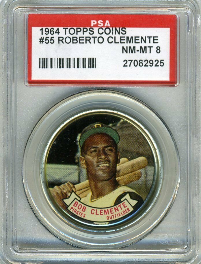 Auction Prices Realized Baseball Coins 1964 Topps Coins Roberto Clemente