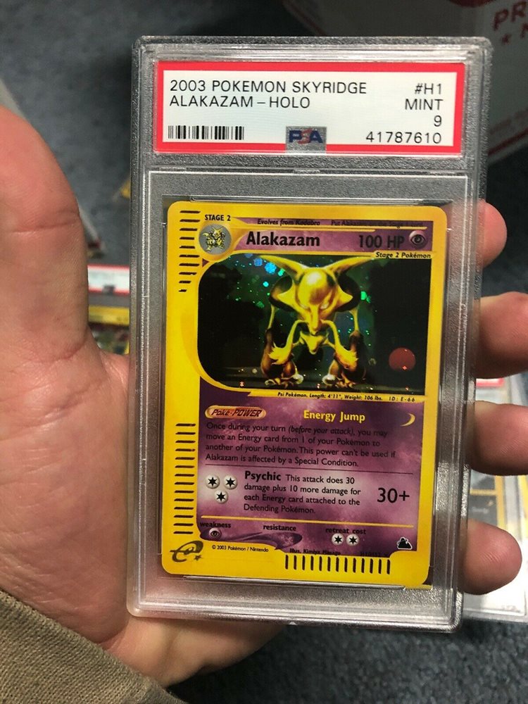 Auction Prices Realized Tcg Cards 2003 Pokemon Skyridge Alakazam-Holo