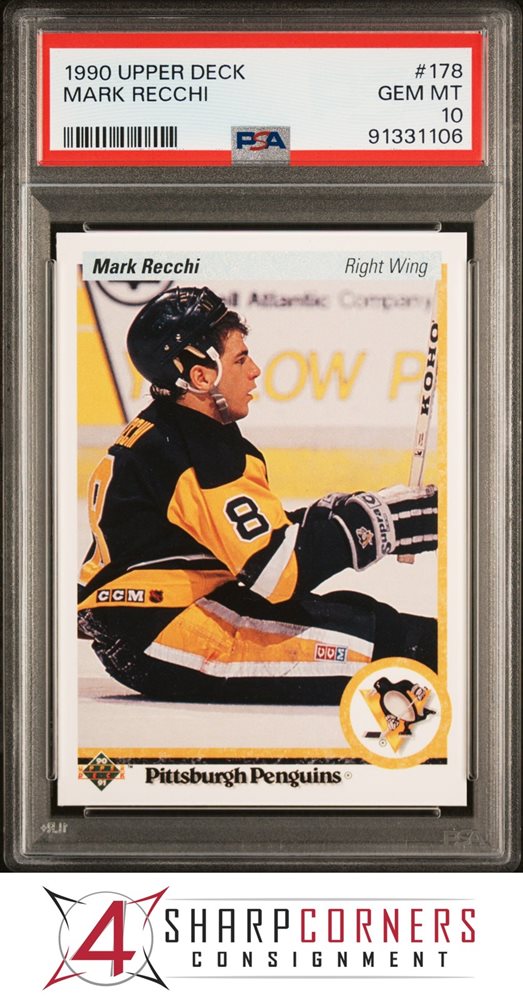 Auction Prices Realized Hockey Cards 1990 UPPER DECK Mark Recchi