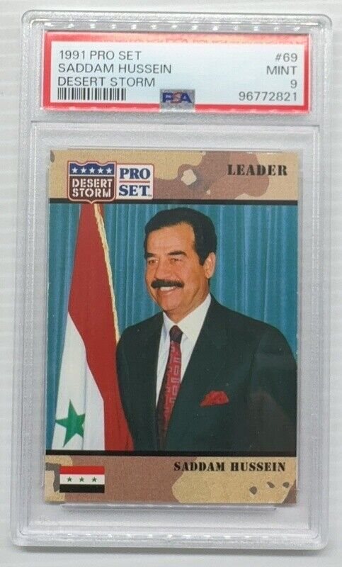 Auction Prices Realized Non-Sport Cards 1991 PRO SET DESERT STORM ...