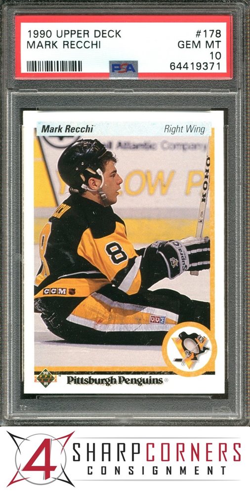 Auction Prices Realized Hockey Cards 1990 UPPER DECK Mark Recchi