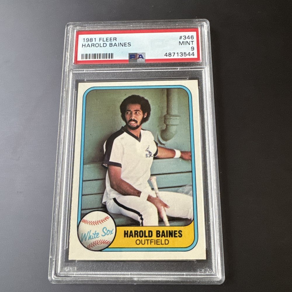 Auction Prices Realized Baseball Cards 1981 FLEER Harold Baines