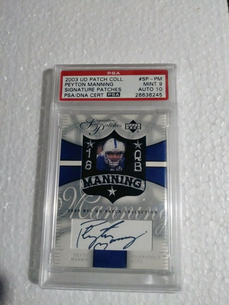 Auction Prices Realized Football Cards 2003 PATCH COLLECTION SIGNATURE ...