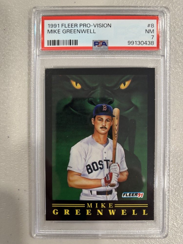 Auction Prices Realized Baseball Cards 1991 FLEER PRO-VISION Mike Greenwell