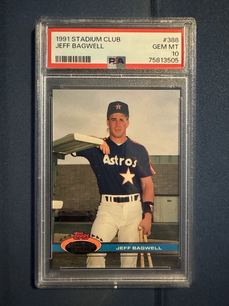 Auction Prices Realized Baseball Cards 1991 STADIUM CLUB Jeff Bagwell