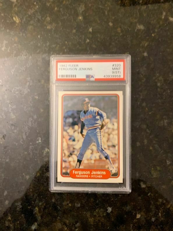 Auction Prices Realized Baseball Cards 1982 FLEER Ferguson Jenkins