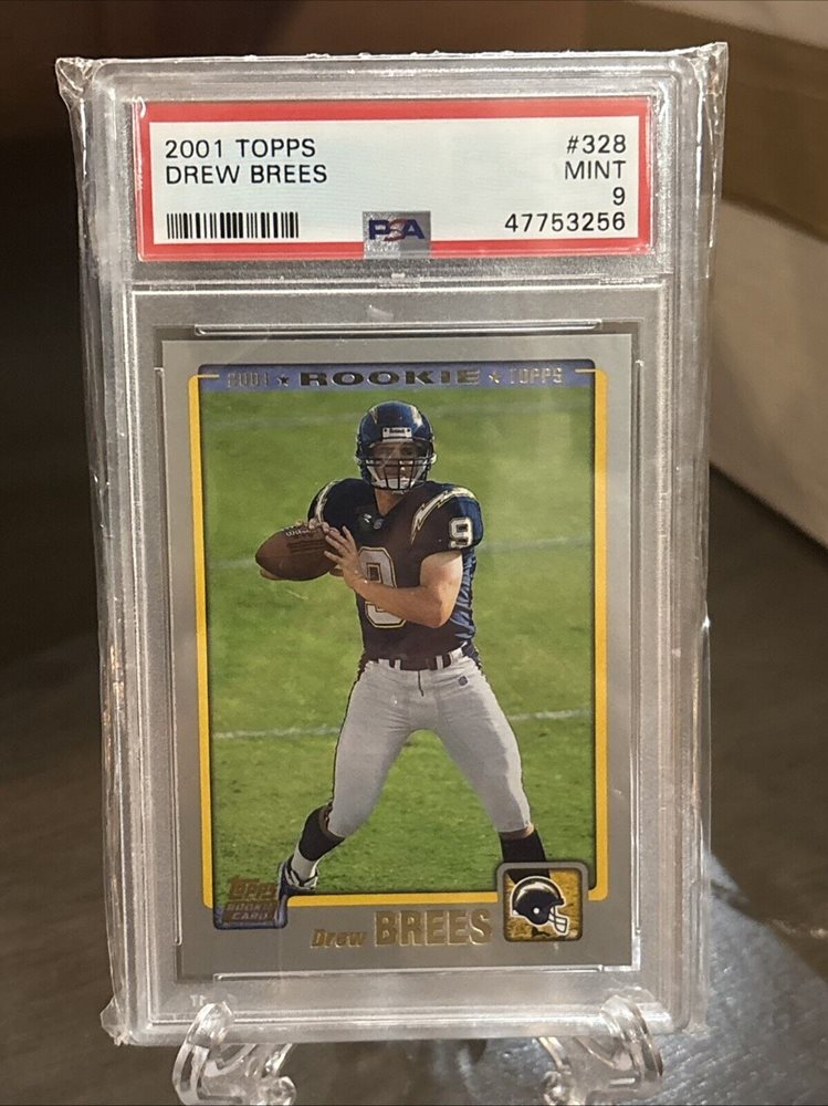 Auction Prices Realized Football Cards 2001 Topps Drew Brees