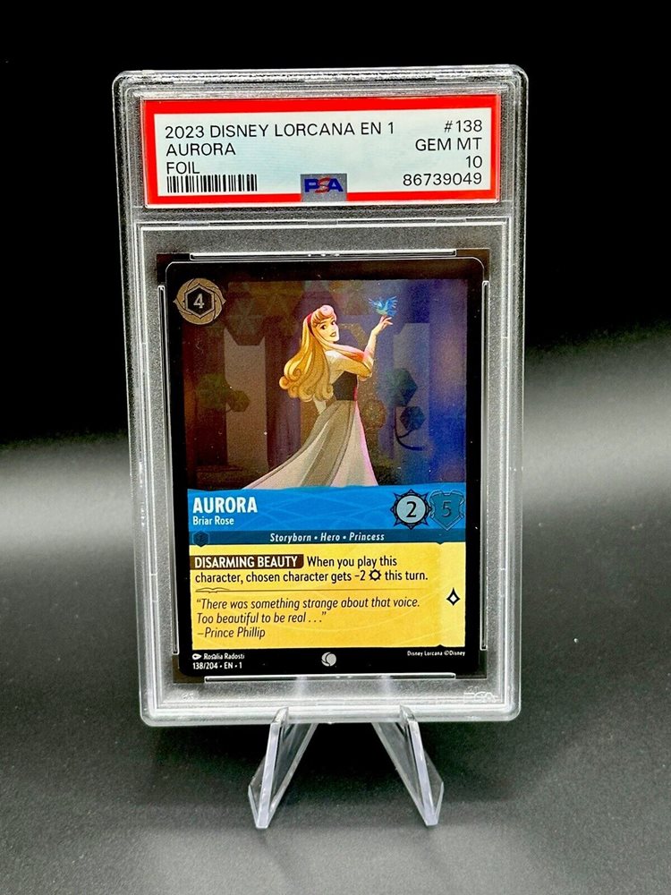 eBay Auction Item 235591589235 Tcg Cards 2023 Disney Lorcana En 1-The ...