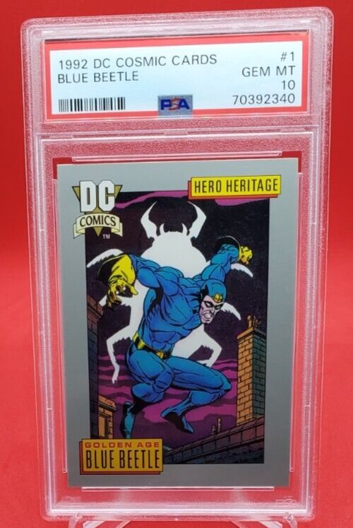 Auction Prices Realized Non-Sport Cards 1992 DC COSMIC CARDS Blue Beetle