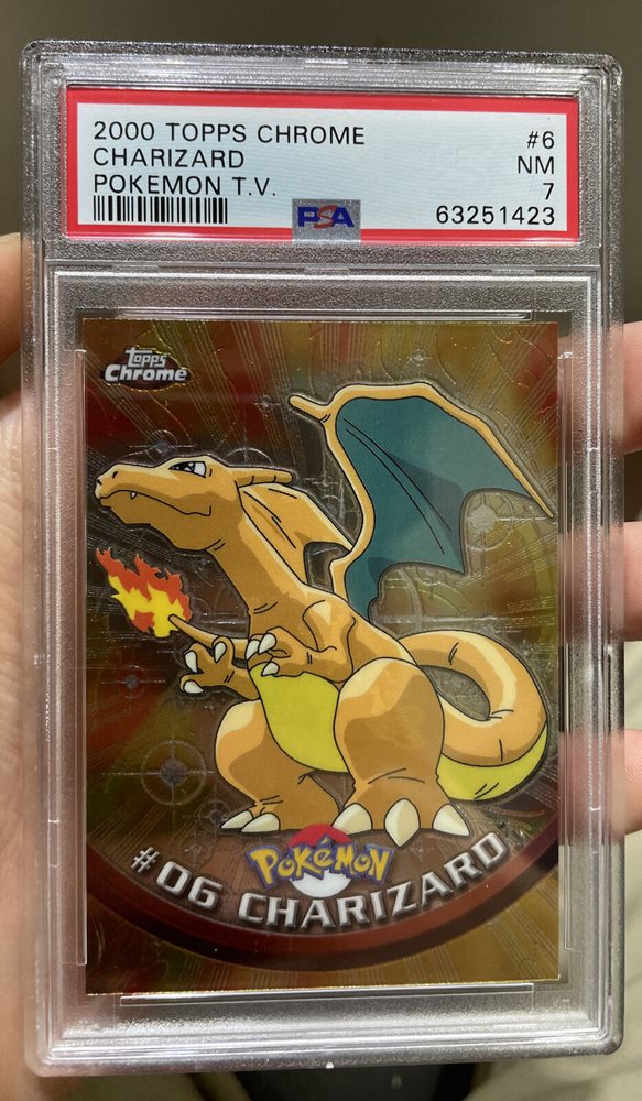 Pokemon Graded Topps Charizard PSA 7 - munimoro.gob.pe