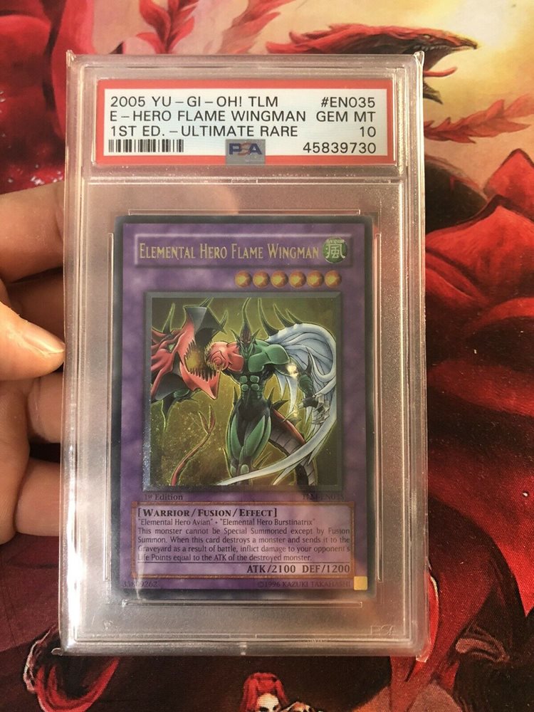 Auction Prices Realized Tcg Cards 2005 Yu-Gi-Oh! Tlm-The Lost Millennium Elemental Hero Flame ...