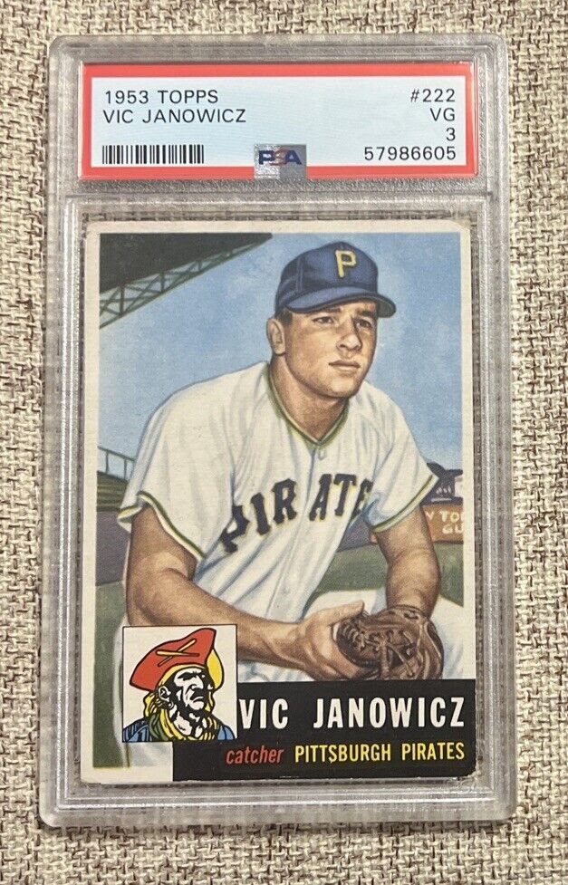 Auction Prices Realized Baseball Cards 1953 Topps Vic Janowicz