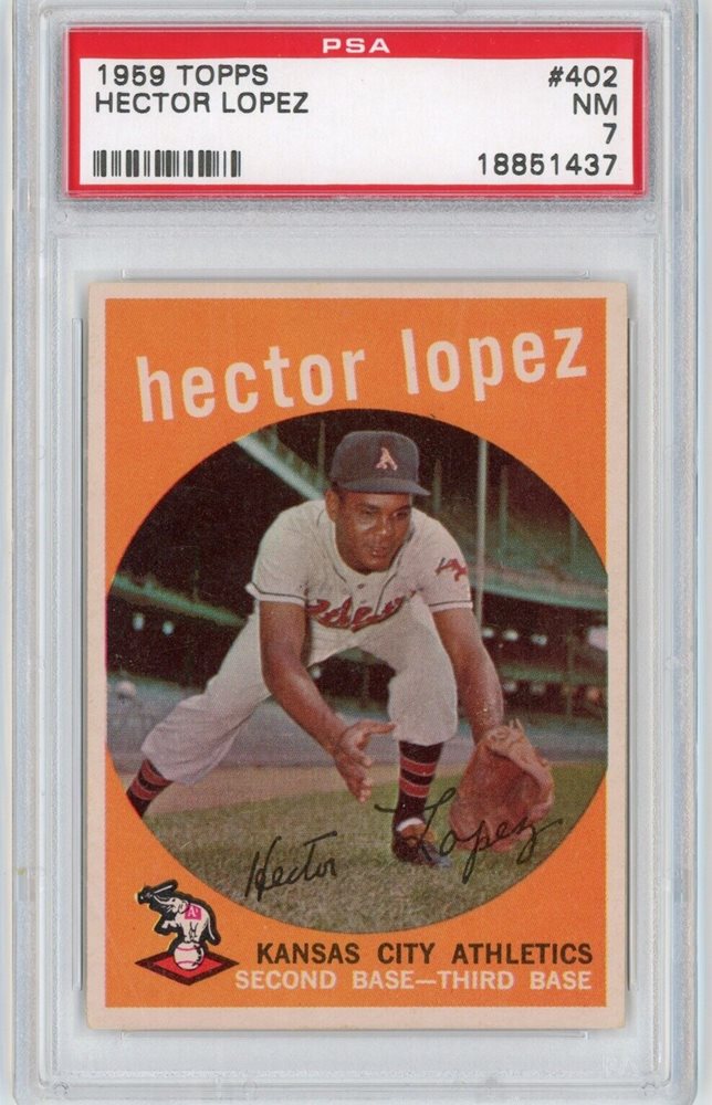 Auction Prices Realized Baseball Cards 1959 TOPPS Hector Lopez