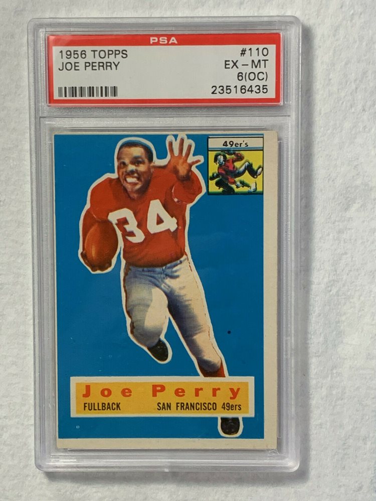 Auction Prices Realized Football Cards 1956 Topps Joe Perry