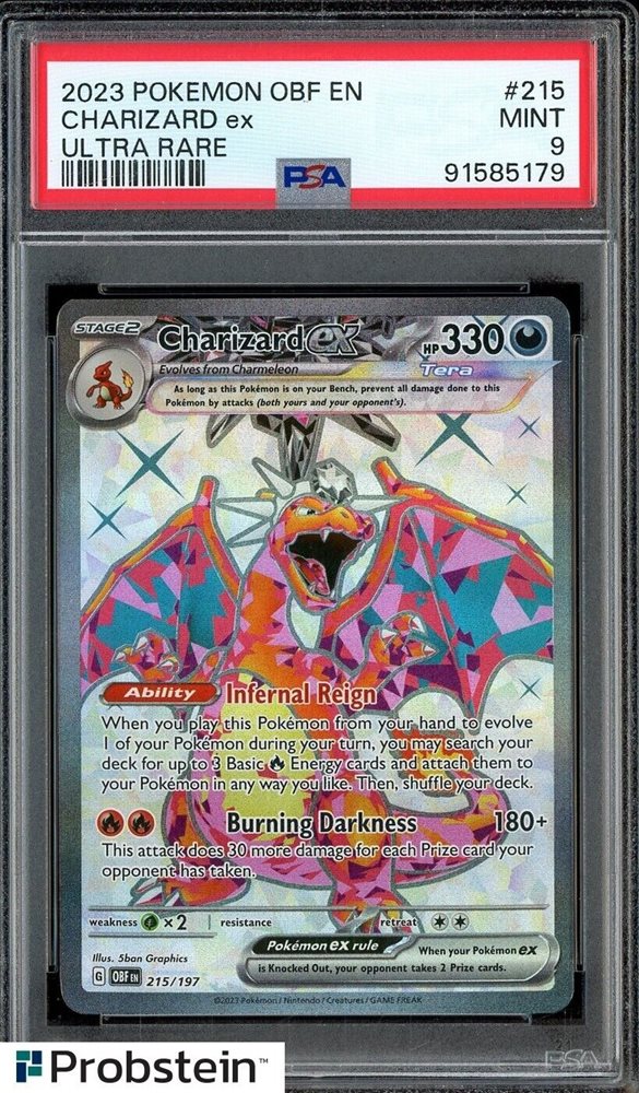 eBay Auction Item 388120496452 Tcg Cards 2023 Pokemon Obf En-Obsidian ...