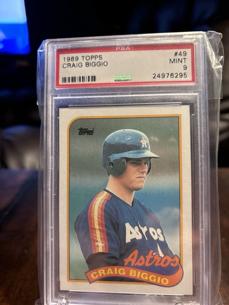 Auction Prices Realized Baseball Cards 1989 TOPPS Craig Biggio