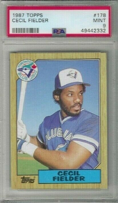 Auction Prices Realized Baseball Cards 1987 TOPPS Cecil Fielder