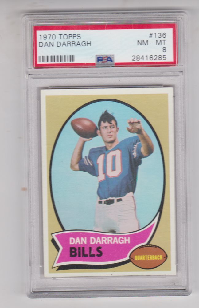 Auction Prices Realized Football Cards 1970 Topps Dan Darragh