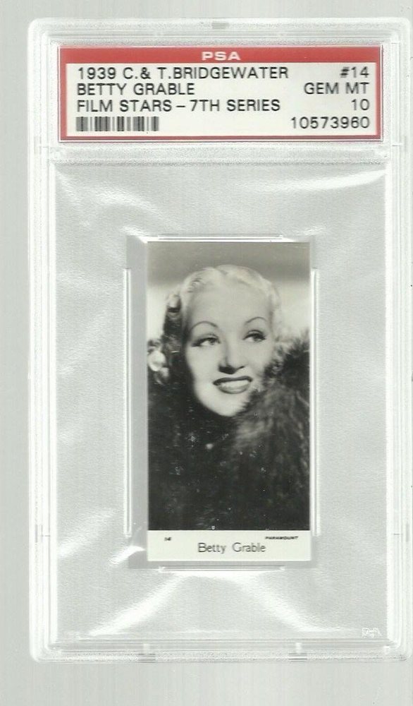 Auction Prices Realized Non-Sport Cards 1939 C. & T. BRIDGEWATER FILM ...