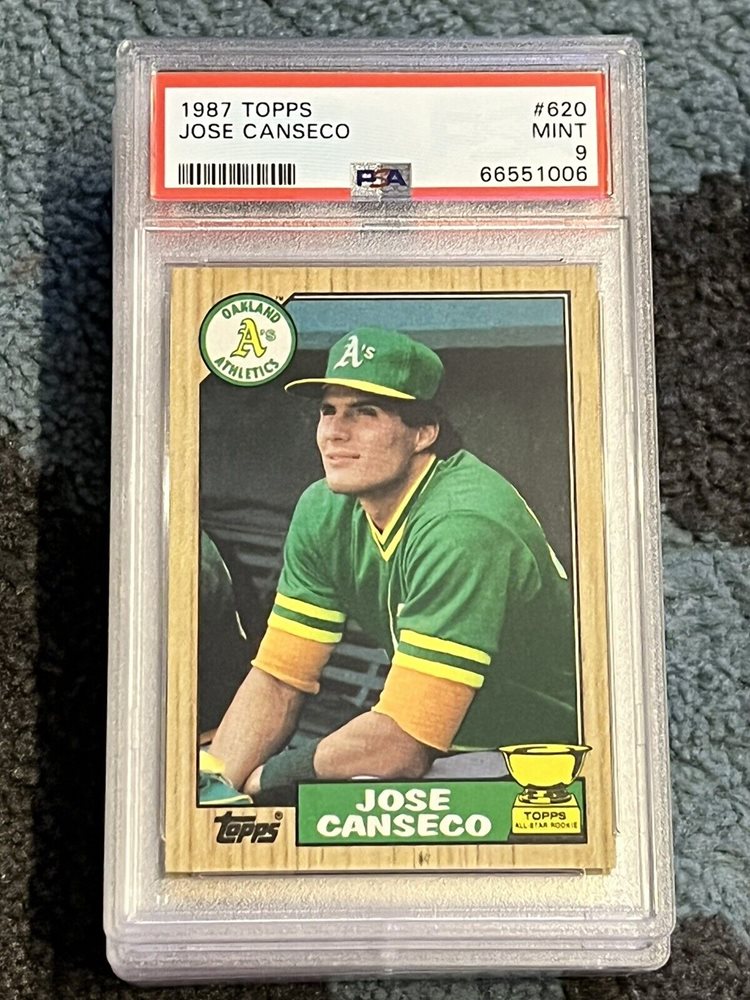 Auction Prices Realized Baseball Cards 1987 Topps Jose Canseco