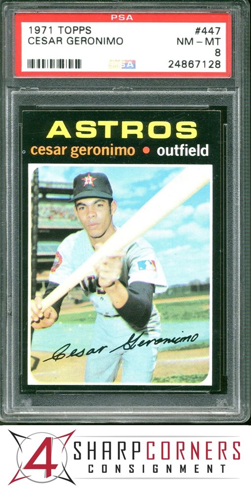Auction Prices Realized Baseball Cards 1971 TOPPS Cesar Geronimo