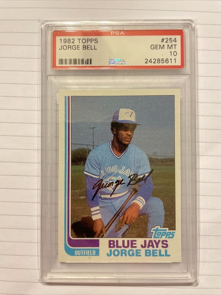 Auction Prices Realized Baseball Cards 1982 Topps Jorge Bell