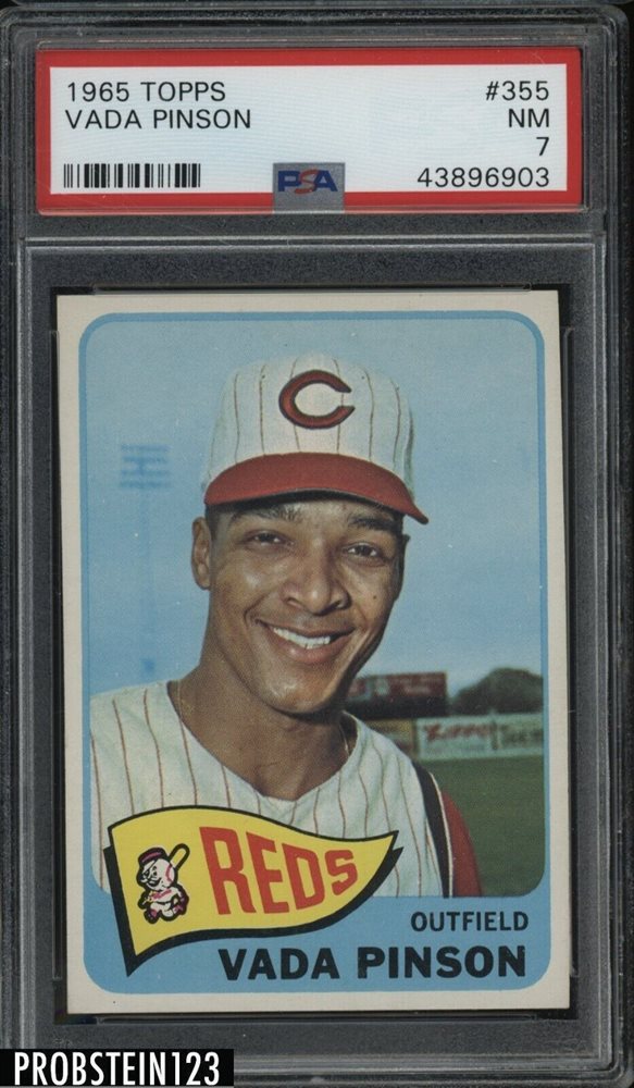 Auction Prices Realized Baseball Cards 1965 Topps Vada Pinson