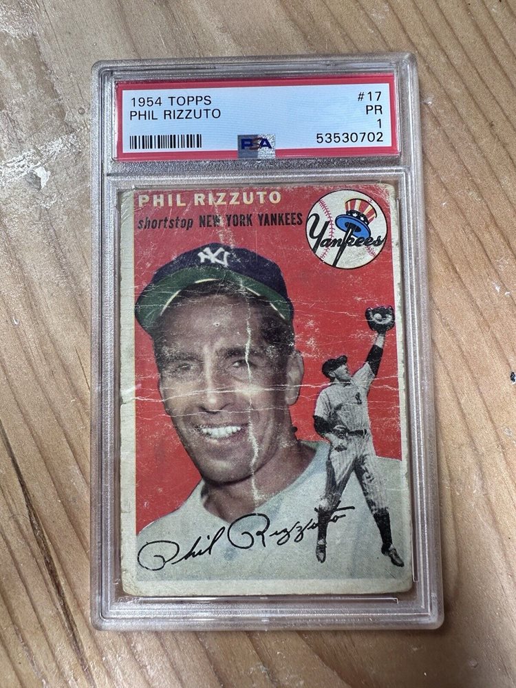 Auction Prices Realized Baseball Cards 1954 Topps Phil Rizzuto