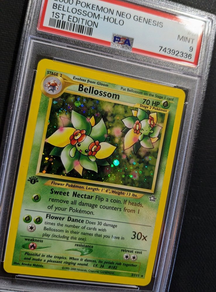 Pokemon Bellossom Card