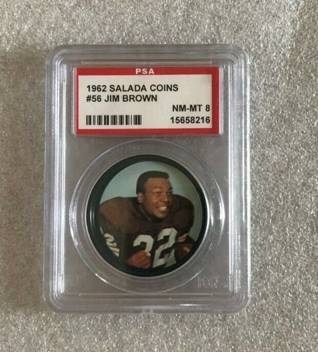 Auction Prices Realized Football Coins 1962 Salada Coins Jim Brown