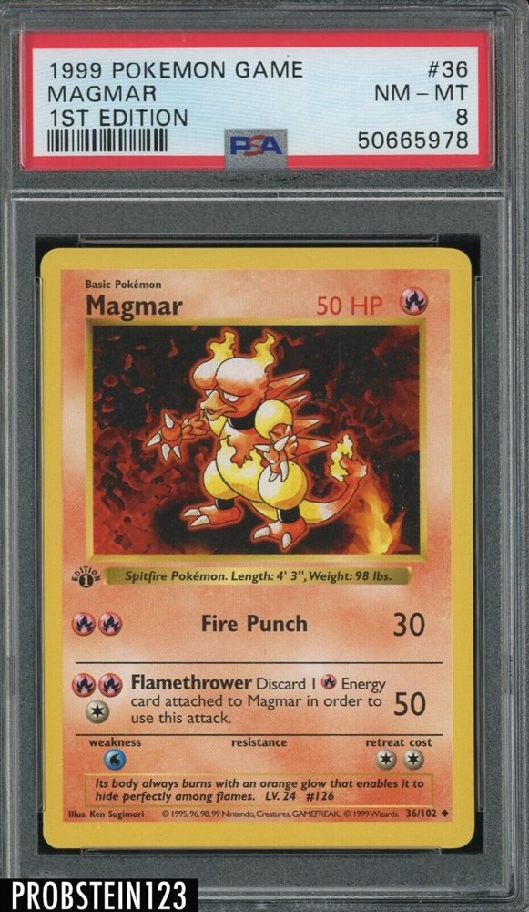 Magmar Card