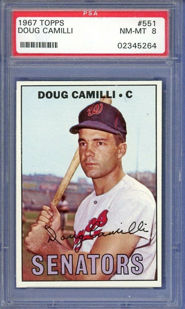 Auction Prices Realized Baseball Cards 1967 Topps Doug Camilli