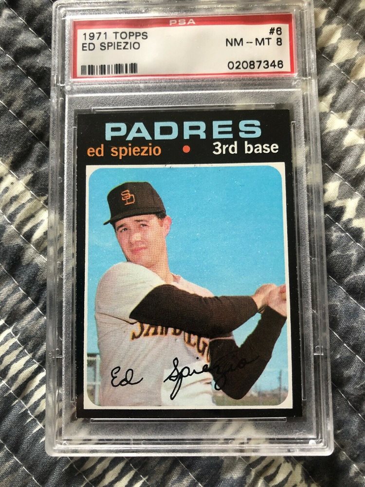 Auction Prices Realized Baseball Cards 1971 Topps Ed Spiezio