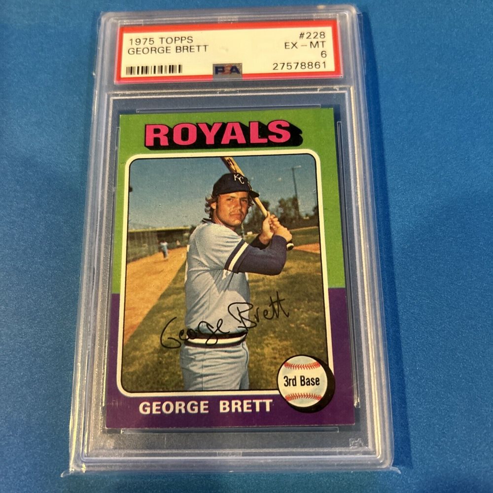 Auction Prices Realized Baseball Cards 1975 Topps George Brett