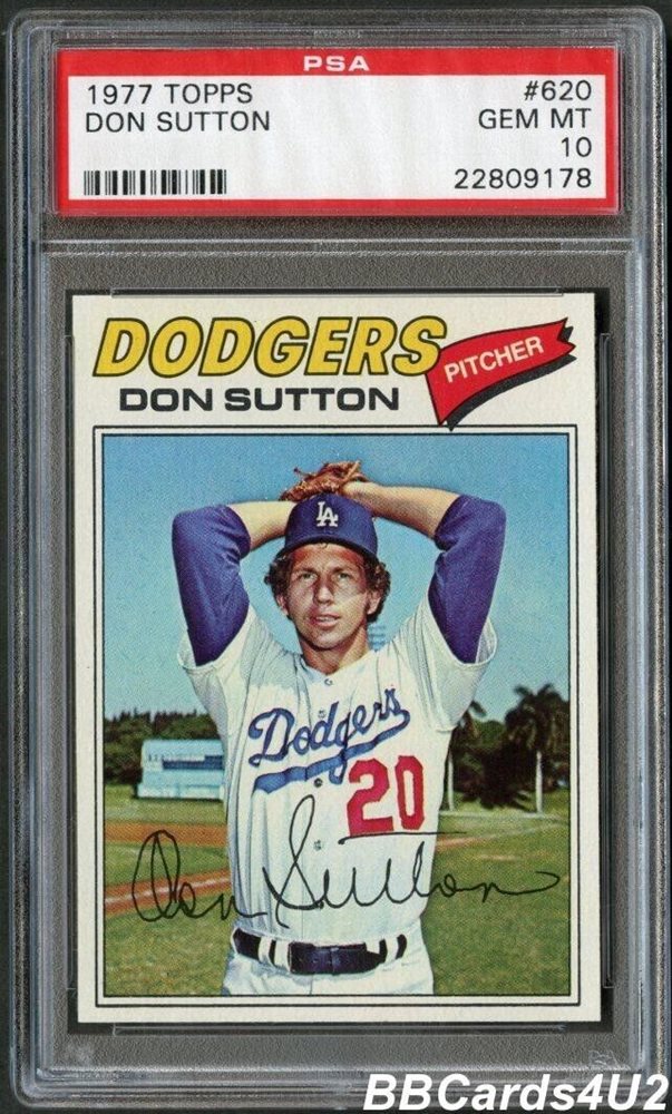 Auction Prices Realized Baseball Cards 1977 TOPPS Don Sutton