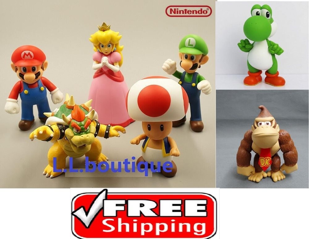 Mario And Yoshi And Luigi And Toad